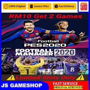 PES2020 + Football Manager 2020 (Offline PC Game) | Shopee Malaysia