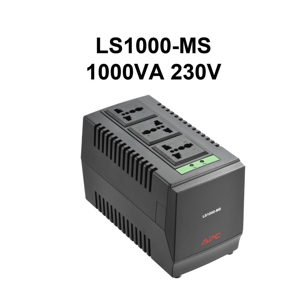 APC LS1500-MS 1500VA Line-R AVR / LS1000-MS 1000VA Automatic Voltage ...