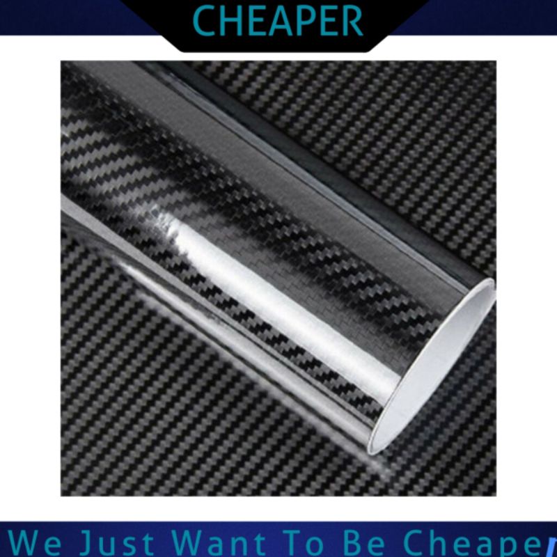 7D Real 30cm x 3m Carbon Fiber Car Kereta Vehicle High Glossy Shiny ...