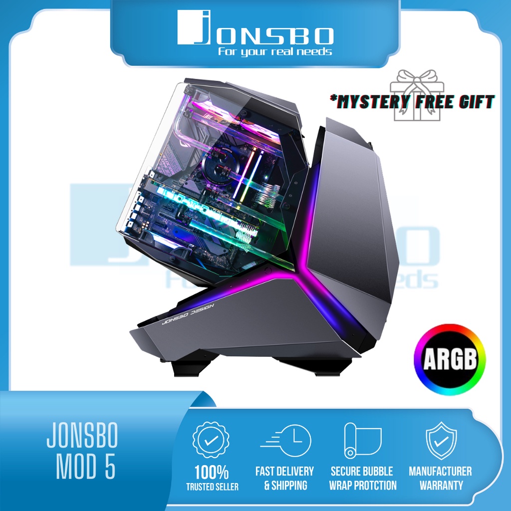 Jonsbo MOD5 FULL TOWER PC ATX CASING | Shopee Malaysia