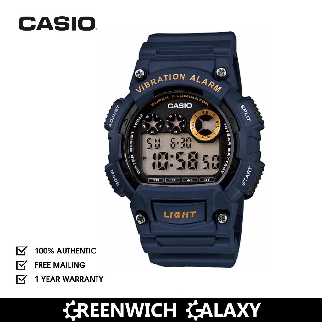 Casio Sports Digital Watch (W-735H-2AV) | Shopee Malaysia