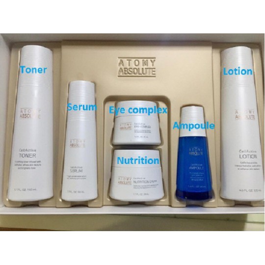 Atomy Absolute CellActive Skincare Set | Shopee Malaysia
