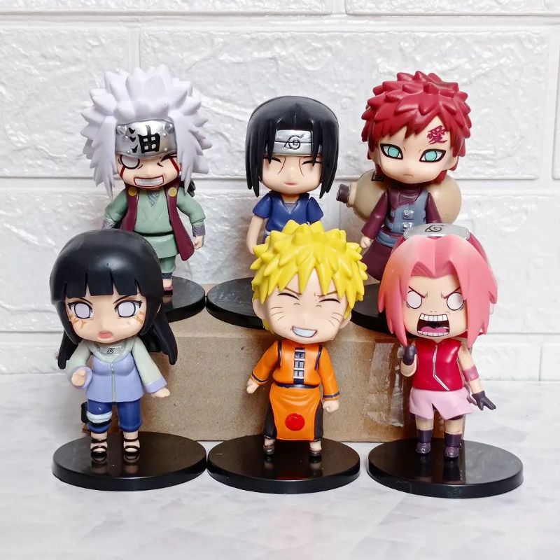 Naruto Figure Set C Sakura Hinata Sasuke Itachi Gaara | Shopee Malaysia