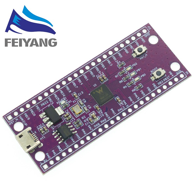 W806 Microcontroller 240MHZ 5-8Bit STM32 Development Board CH340 IoT MCU Chip CDK Development ...