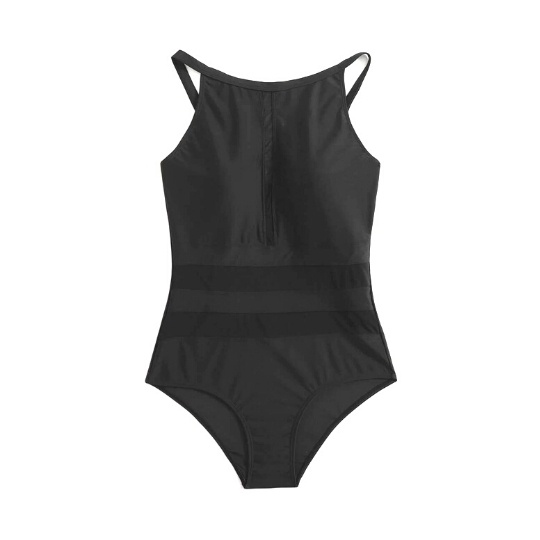 Mesh One Piece Swimsuit | Shopee Malaysia