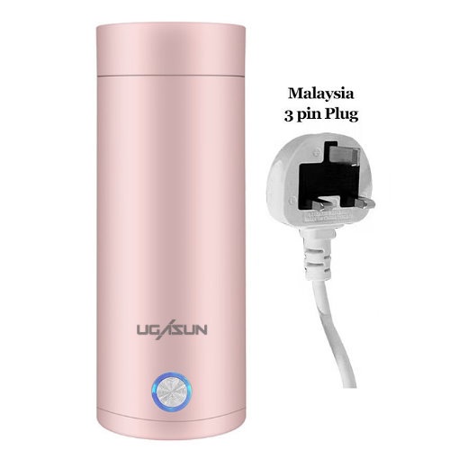 [Malaysia 3 Pin Plug] Portable Mini Travel Electric Kettle 400ML Water ...