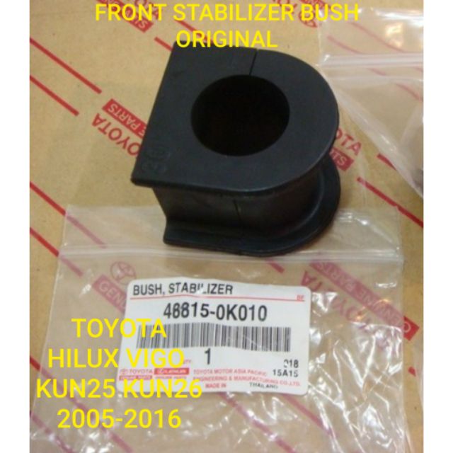 ORIGINAL STABILIZER BUSH FRONT TOYOTA HILUX VIGO INNOVA KUN25 KUN26 ...