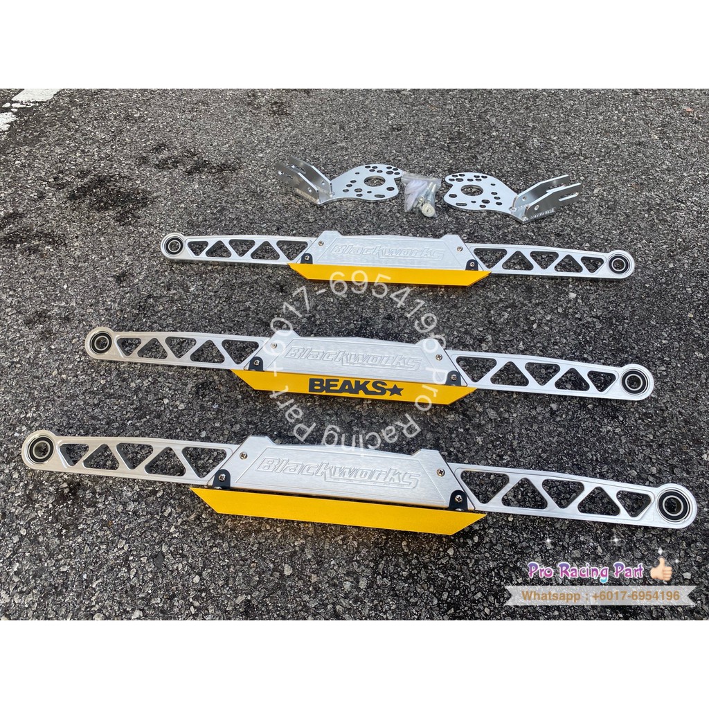 Thailand ASR Gold BlackWorks Subframe Lower Bar Universal Vios City ...