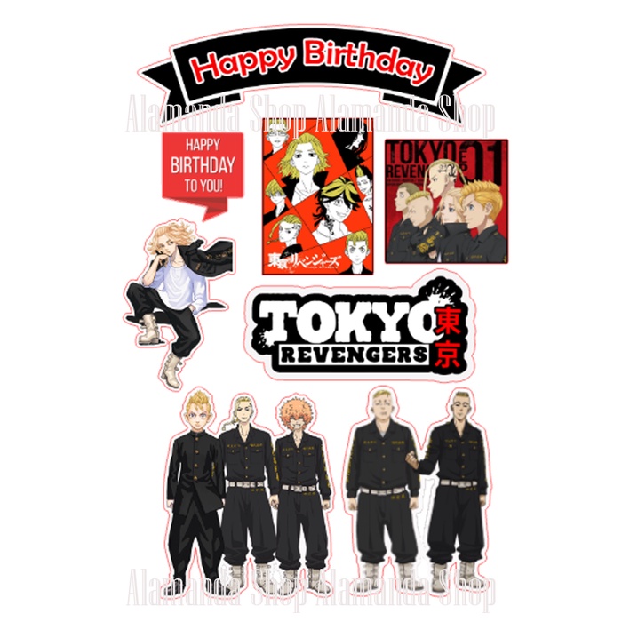 TOKYO REVENGER TOPPER CAKE 01 | Shopee Malaysia