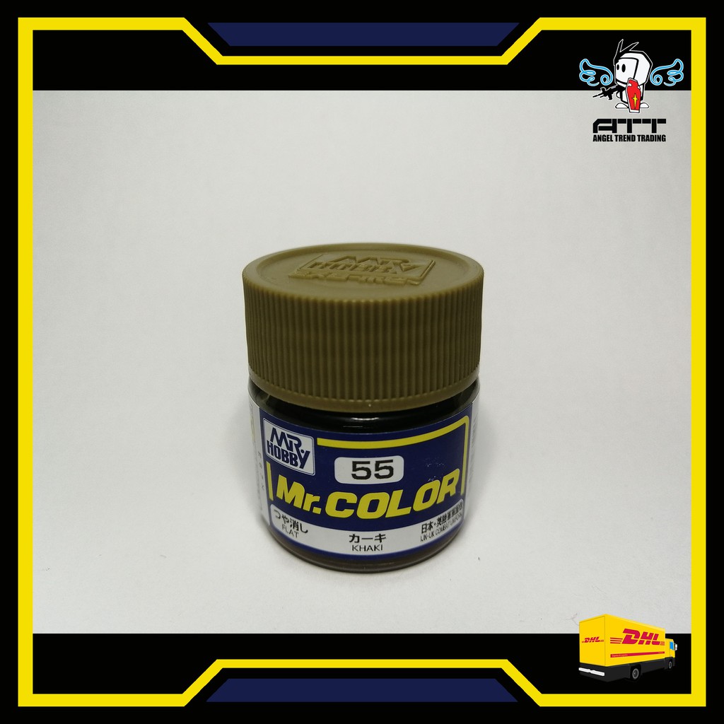 MR.COLOR 55 KHAKI 10ML (Gunpla Gundam Paint Model Kit Tools Resin ...