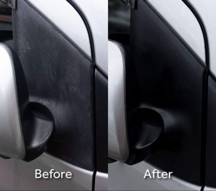 Plastic Restore Coating Black Coating Paint Plastic Exhaust Fiber Black ...