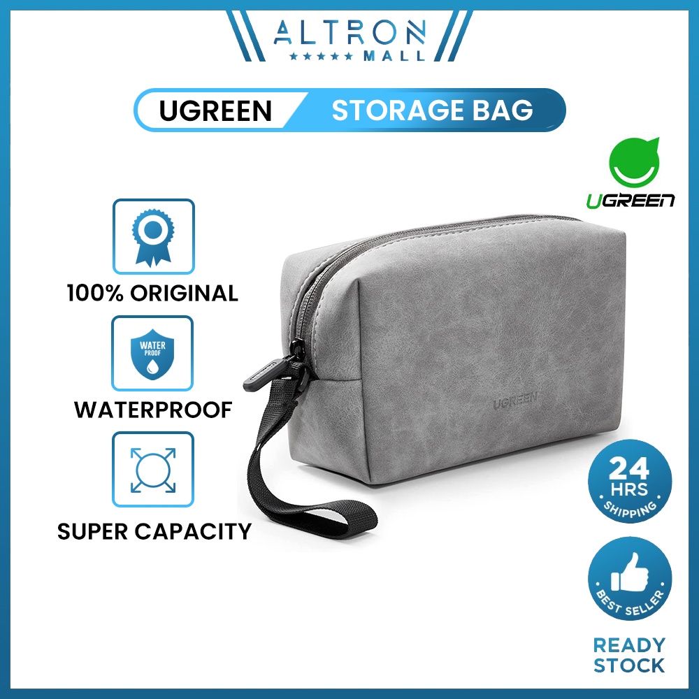 UGREEN Cable Organizer Bag Electronics Travel Organizer Makeup Bag ...