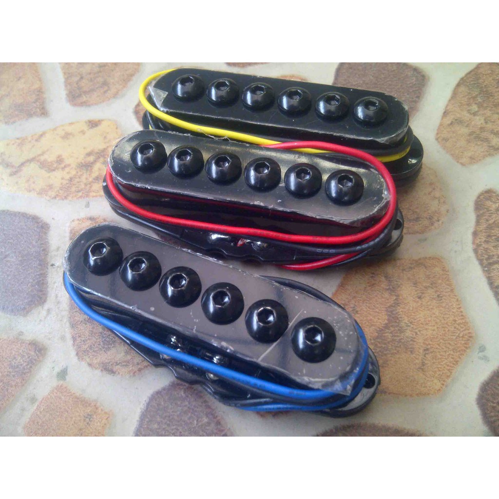 Invader Set Single Pickup Neck Middle Bridge Stratocaster Strato ...