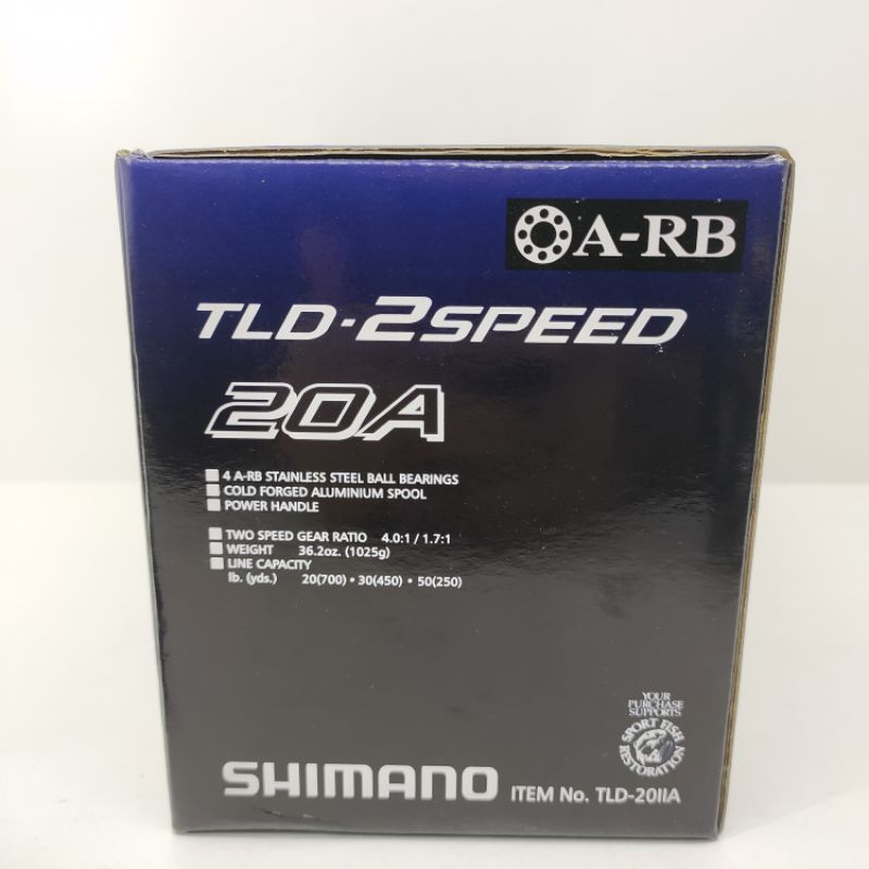 SHIMANO TLD 2 SPEED 20A/30A TRITON REEL | Shopee Malaysia