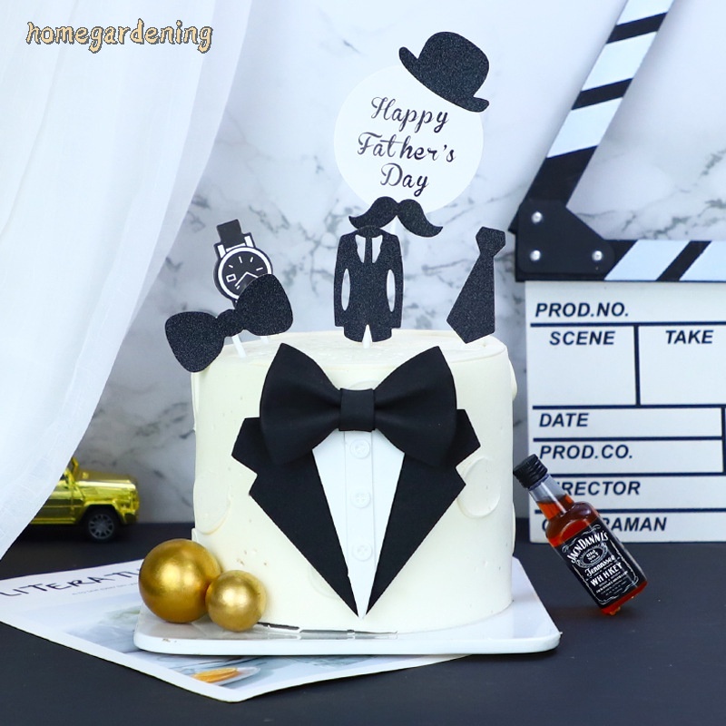 Acrylic Cake Topper Super Dad Cake Topper for Father's Day Birthday ...