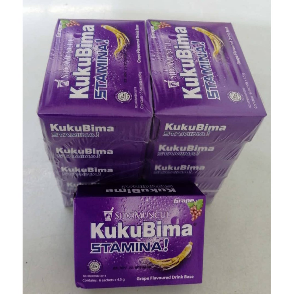 KUKUBIMA STAMINA ENERGY DRINK 4.5G x 6SCH x 10BOX (KKB03,04) | Shopee ...