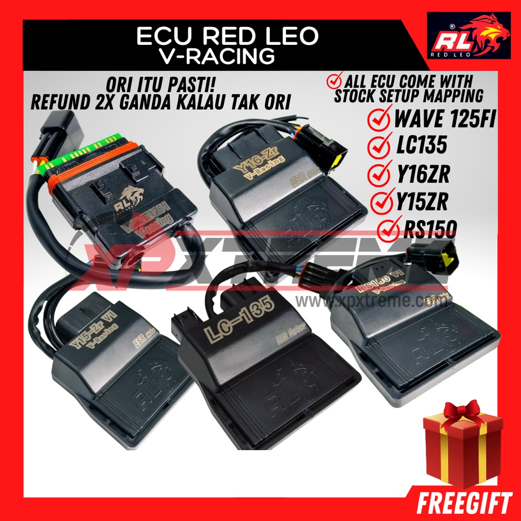 【100% ORIGINAL】ECU REDLEO WAVE 125FI ,Y15ZR V1 , Y16ZR , RS150 V1 ...