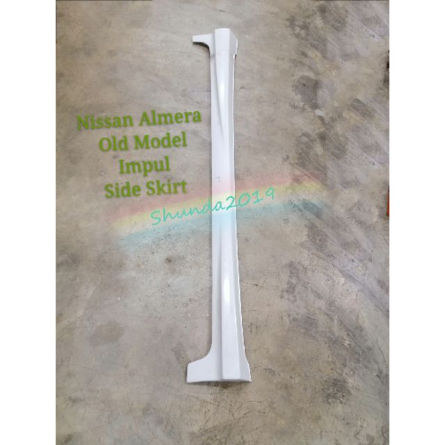 Nissan Almera Old Model Impul Side Skirt (ABS) | Shopee Malaysia