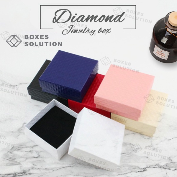 READY STOCK!! Jewelry Box Beautiful Ring Box Earrings Box Necklace Box ...