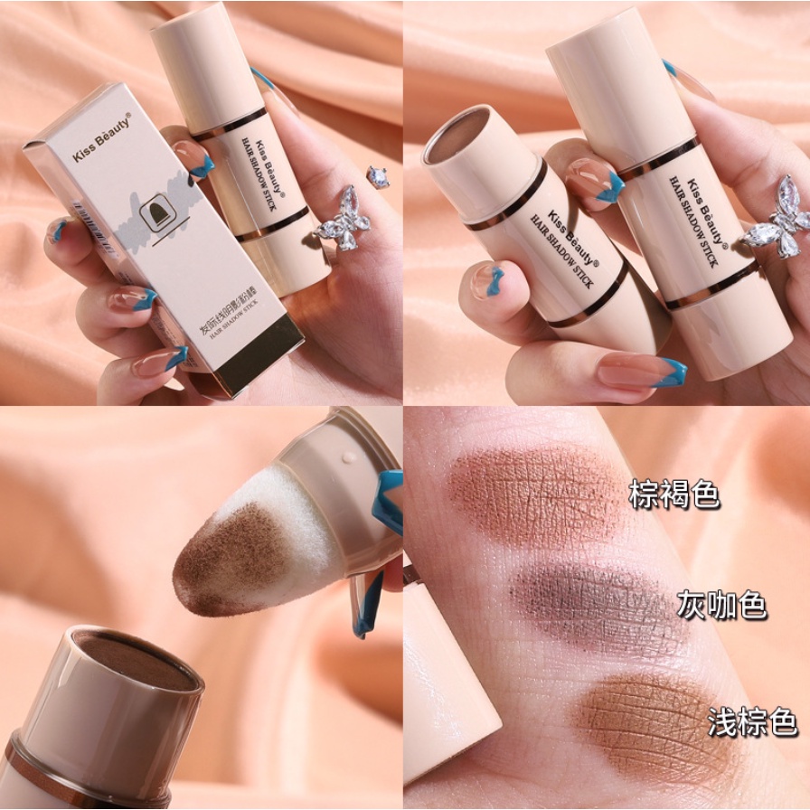 Kiss Beauty Hairline Shadow Hair Shadow Powder 发际线阴影粉棒 填充粉 | Shopee ...