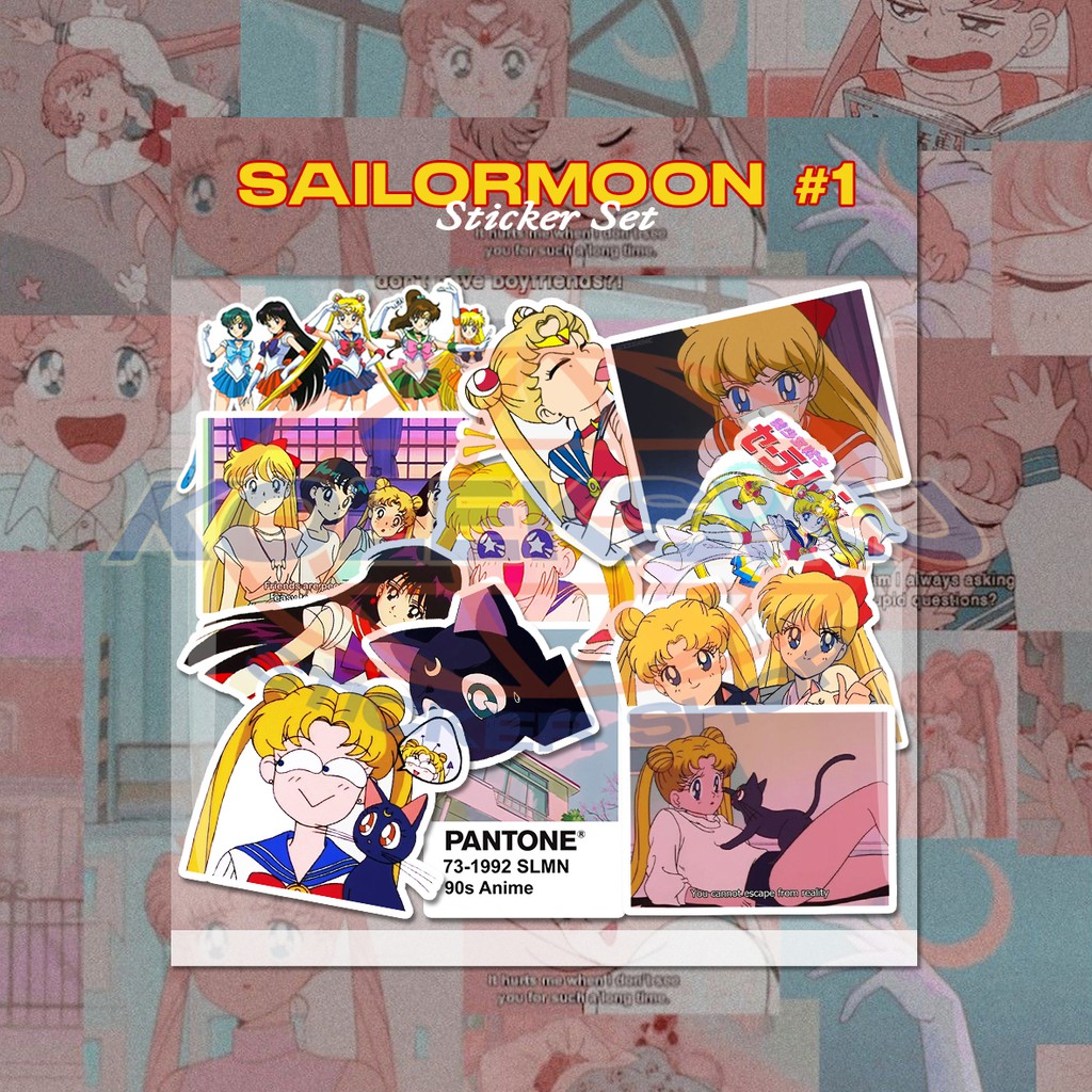 Sailor MOON STICKERS 1 AESTHETIC STICKERS ANIME STICKERS CUTE STICKERS ...