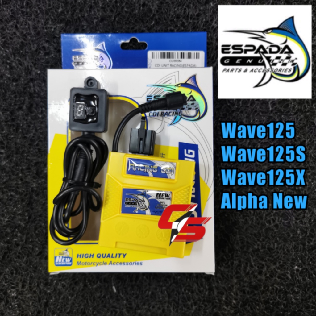 ESPADA Racing CDI 9 mode Letup LC135 EX5 DREAM WAVE100 KRISS100 MR1 MR3 ...