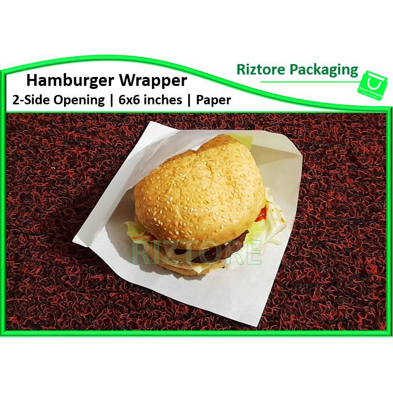 Hamburger and Hotdog Wrapper (Paper/Wax paper) | Shopee Malaysia
