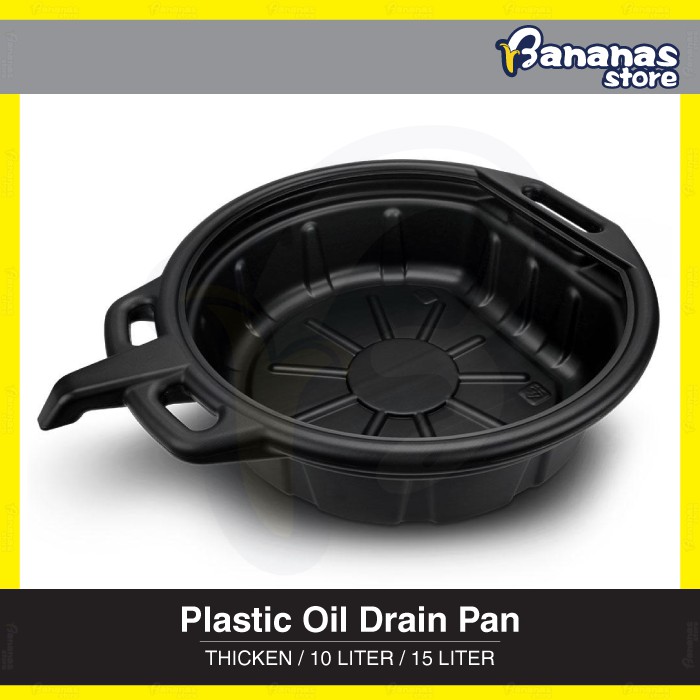 10L/15L Oil Drain Pan Waste Engine Oil Collector Tank with Handle ...