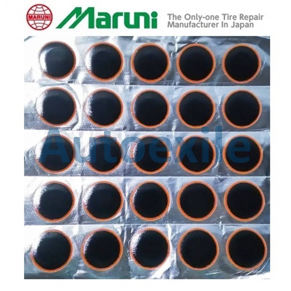 One Patch Maruni Sheet M2 Round 40mm Tire Patch 25 pieces (Tip Top Tube ...