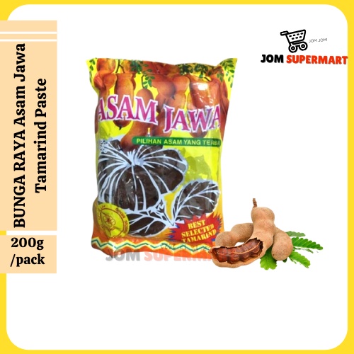 BUNGA RAYA Asam Jawa / Tamarind Paste 200g | Shopee Malaysia