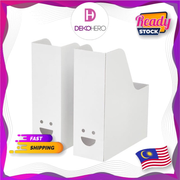 IKEA Tjabba Smiley File Organizer White | Shopee Malaysia