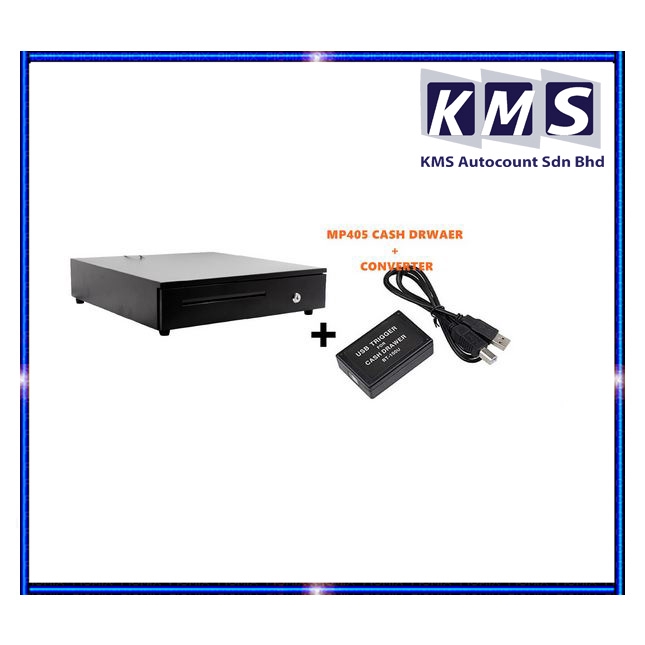 Cash drawer MP405 + USB trigger for cash drawer RJ11 (BT-100U) | Shopee ...