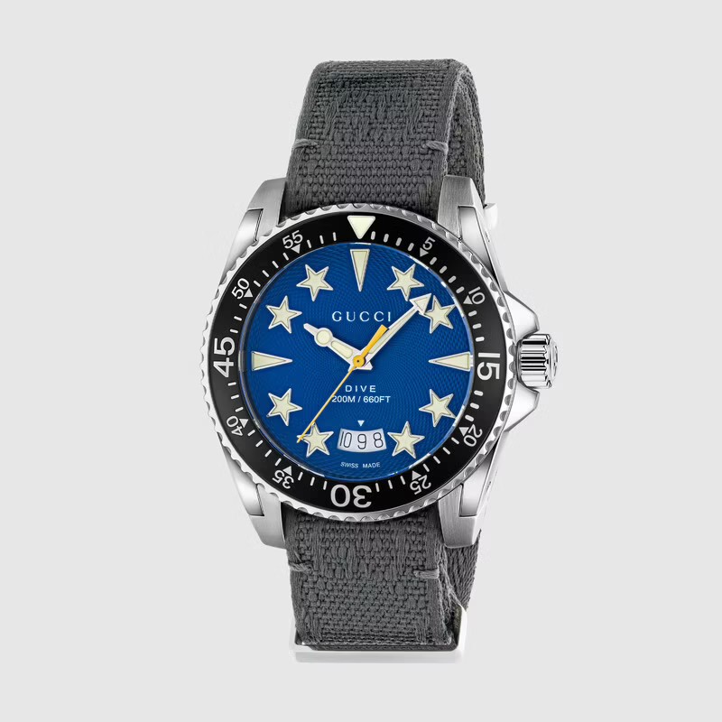 Gucci Limited Edition Dive Super-LumiNova Watch | Shopee Malaysia