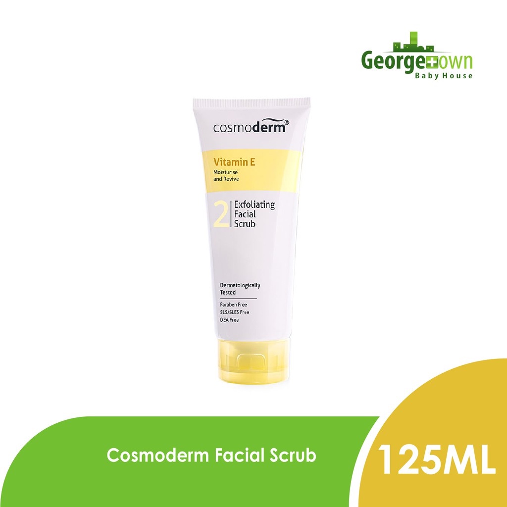 Cosmoderm Vitamin E Exfoliating Facial Scrub 125ml (GTG) | Shopee Malaysia