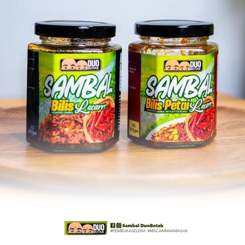 SAMBAL BILIS PETAI PEDAS BERAPI DUO BOTAK SAMBAL PEDAS SAMBAL BERAPI ...
