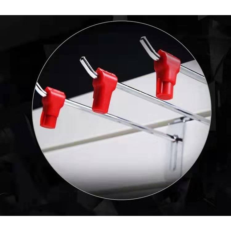 Anti-thief Stop Lock Hock 5mm/ 6mm Black / Red 100pcs | Shopee Malaysia
