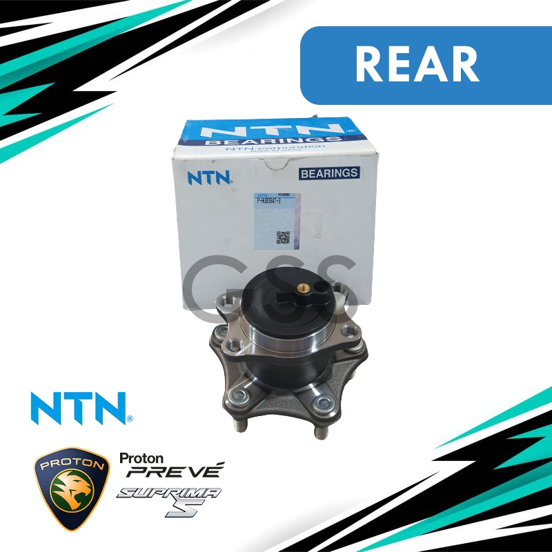 [HUB394T-3] PROTON PREVE, SUPRIMA S REAR Wheel Hub Bearing **100% NTN ...