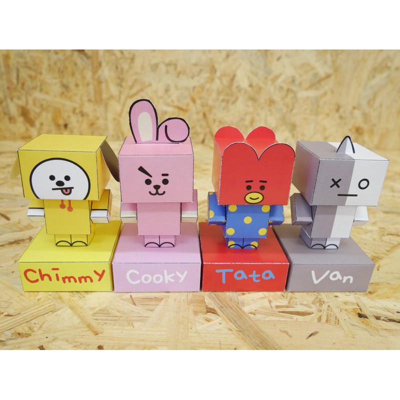 Paper Doll BT21 Paper Doll | Shopee Malaysia
