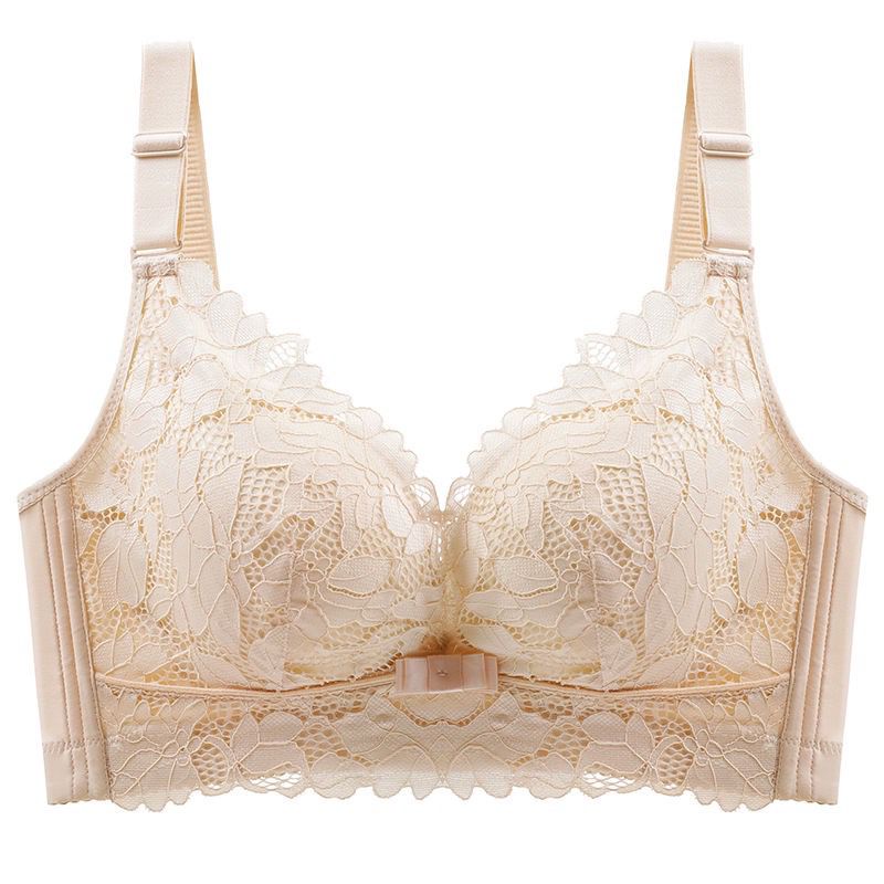 💥READY STOCK💥Plus Size Lace Bra 34-46BC sexy large breasts show small ...