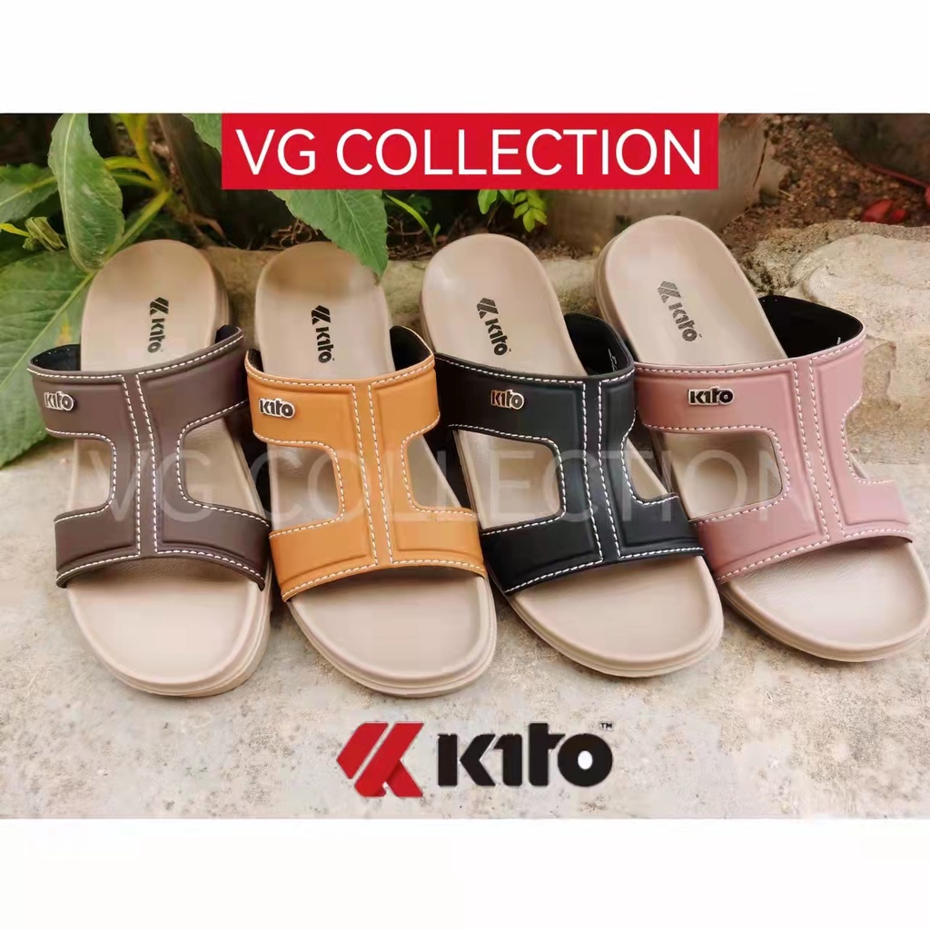 Kito AH60W Silipar Perempuan Lady Sandals Flip Flops/Arch support | Shopee Malaysia