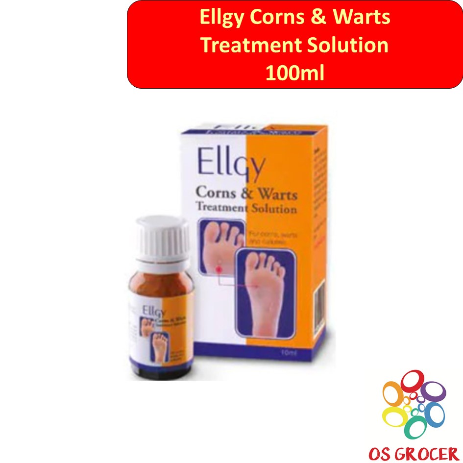 Ellgy Corns & Warts Treatment Solution 10ml | Shopee Malaysia