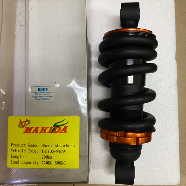 YAMAHA LC135 MAKIDA SHOCK ABSORBER MONOSHOCK 200mm | Shopee Malaysia