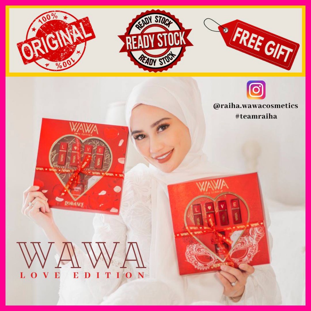 🔥 READY STOCK 💯ORIGINAL WAWA COSMETICS LOVE EDITION/LOOSE PERFUME ...