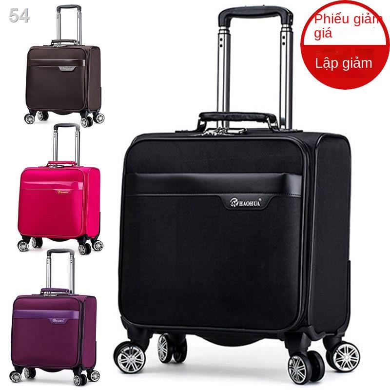 (Pull-out Box)small suitcase 18 inch women's Oxford cloth horizontal ...