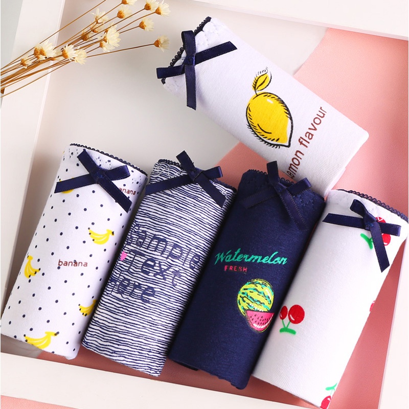 Student Cute Cartoon Panties / Girl Panties / Underwear / Seluar Dalam Perempuan / Women ...