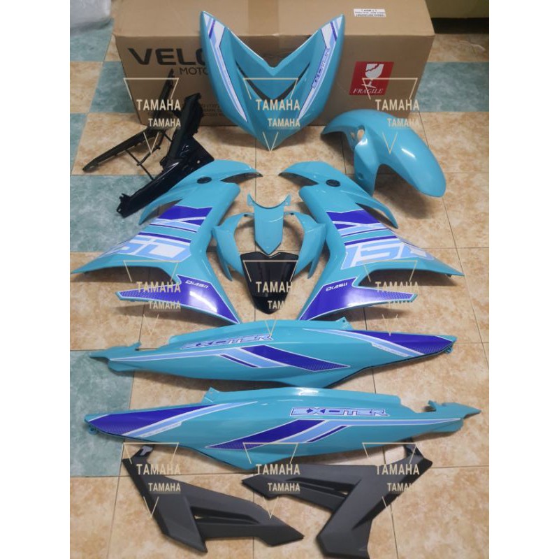YAMAHA Y15 Y15zr V1 V2 Design 2021 Exciter ice blue (Special edition ...