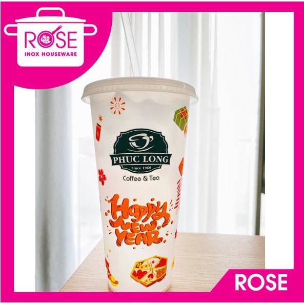 Phuc Long color changing cup 700ml | Shopee Malaysia