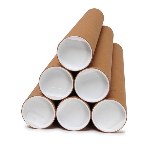 Mailing Tube with 2 caps/ Postal tube/Design Case (Suitable for artwork ...