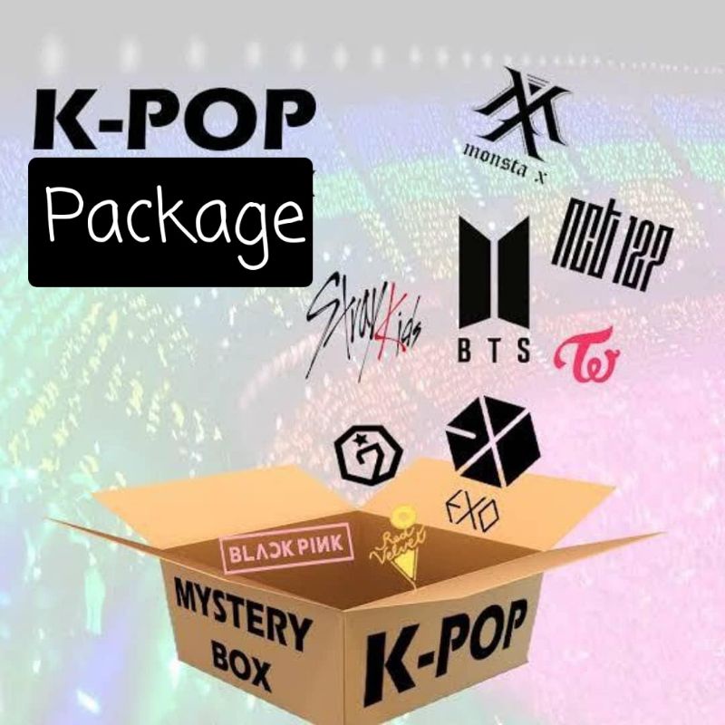 Suprised gifts box package seventeen nct bt2I BTss | Shopee Malaysia