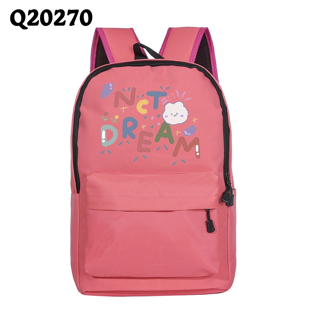 NCT Dream Backpack School Bag Students Girls Kawaii Travelbag Rucksack ...